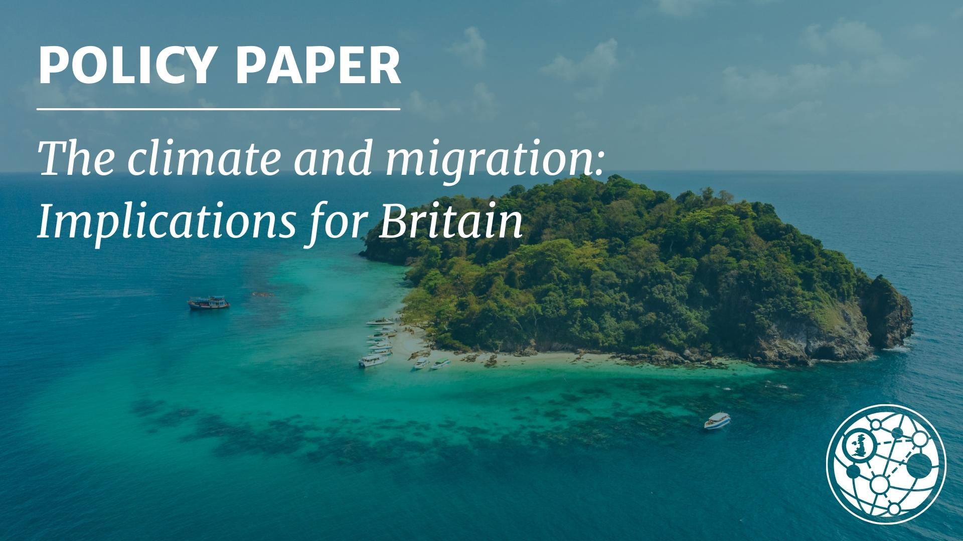 The climate and migration: Implications for Britain – Council on ...