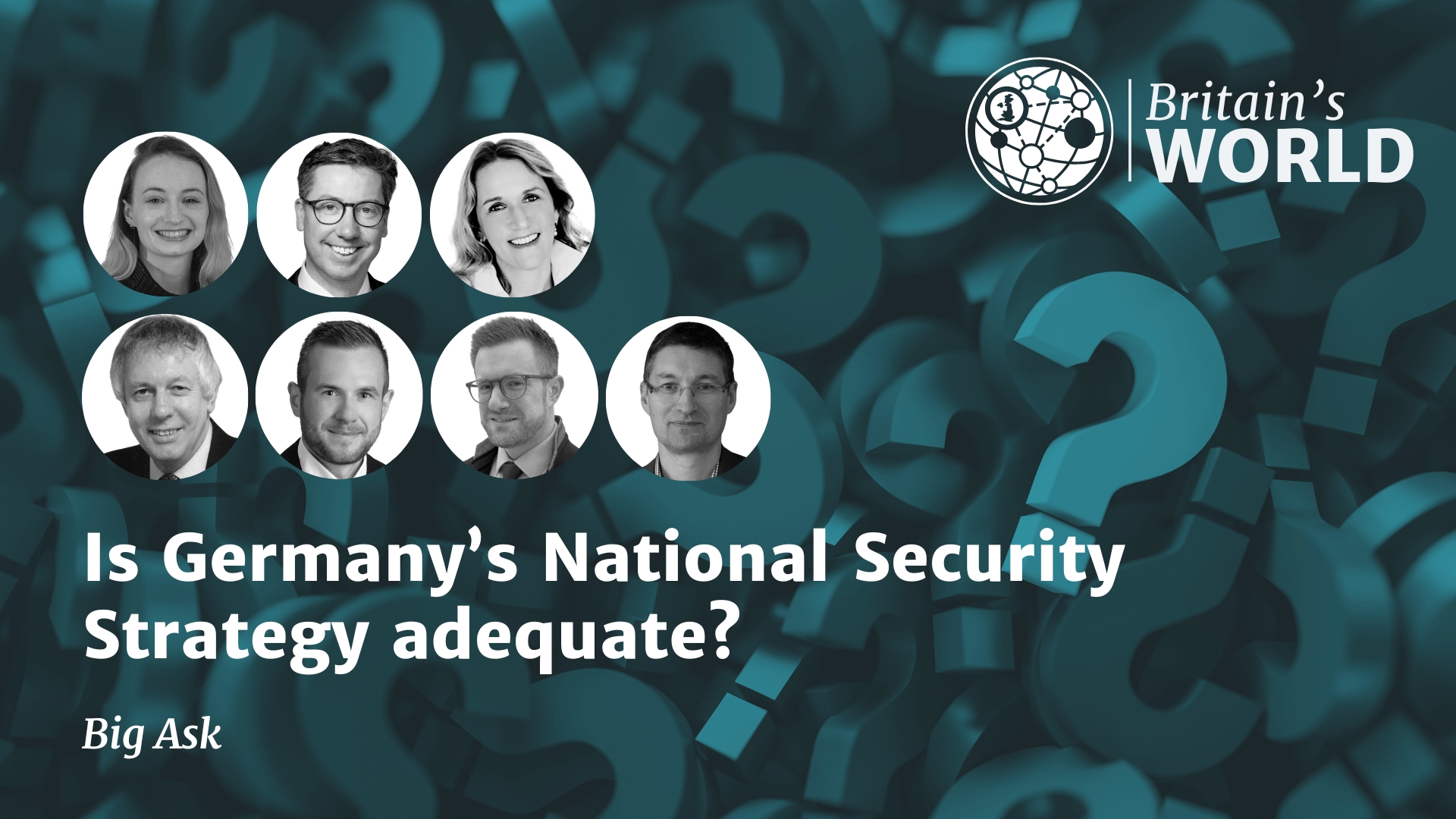 Is Germany’s National Security Strategy adequate? – Big Ask