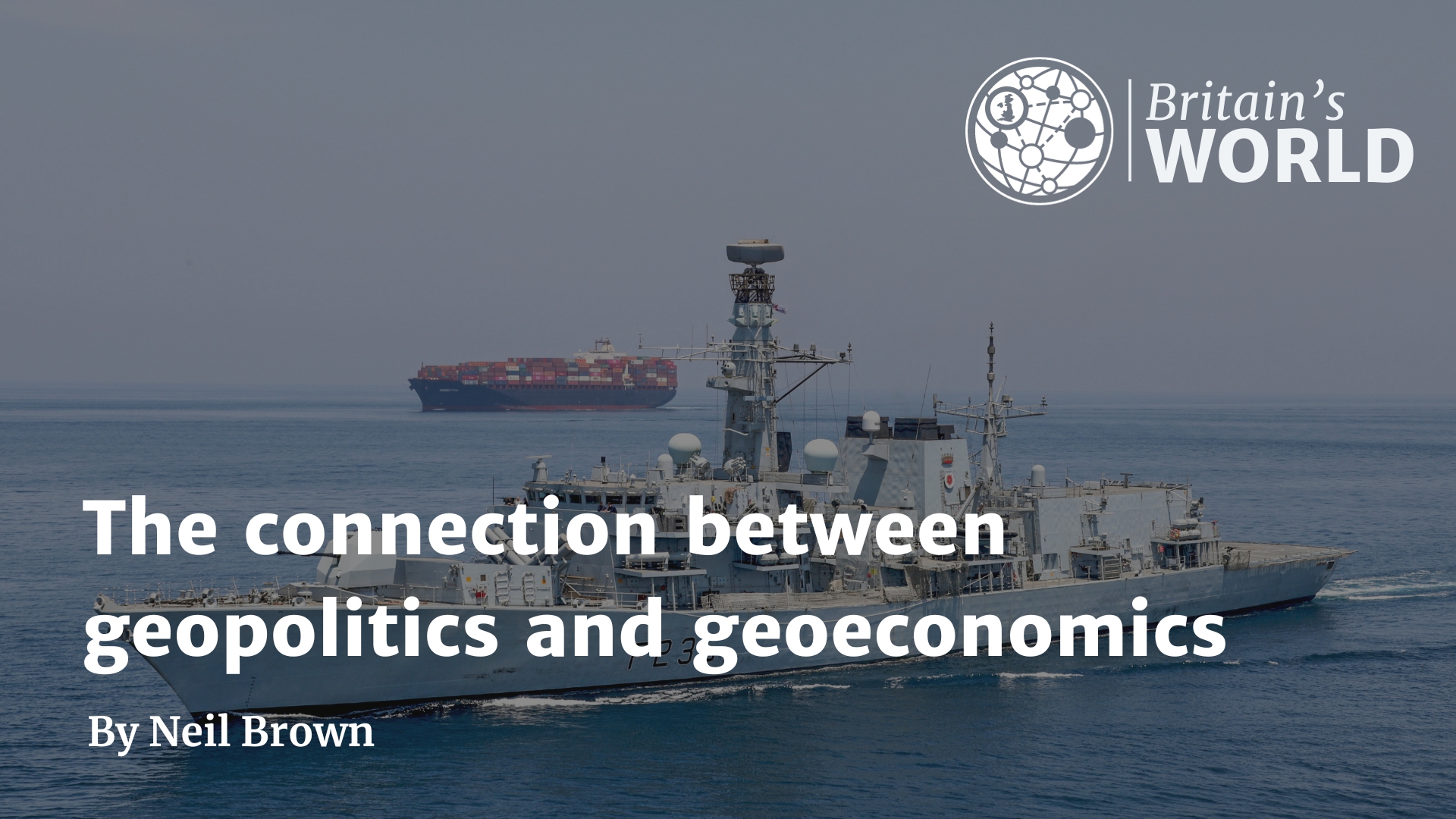 The connection between geopolitics and geoeconomics