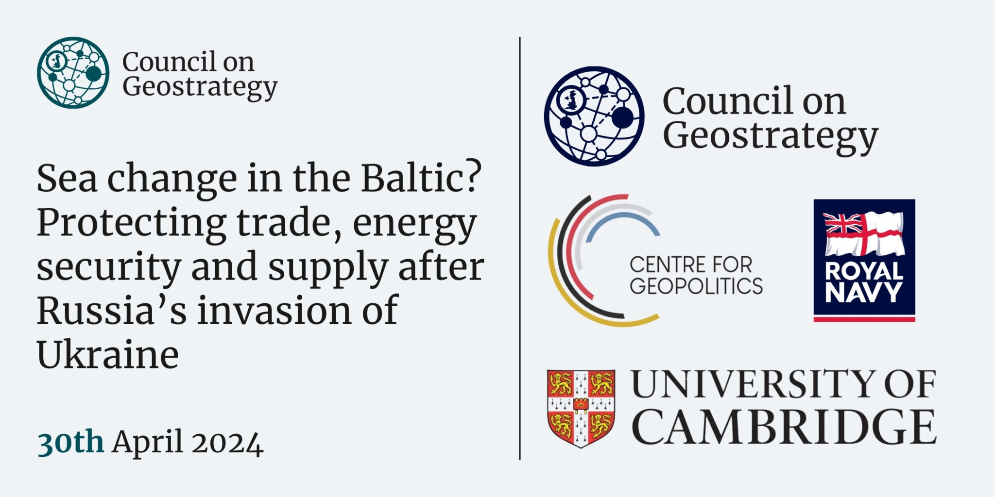 First Sea Lord’s Sea Power Conference 2024 – Council on Geostrategy