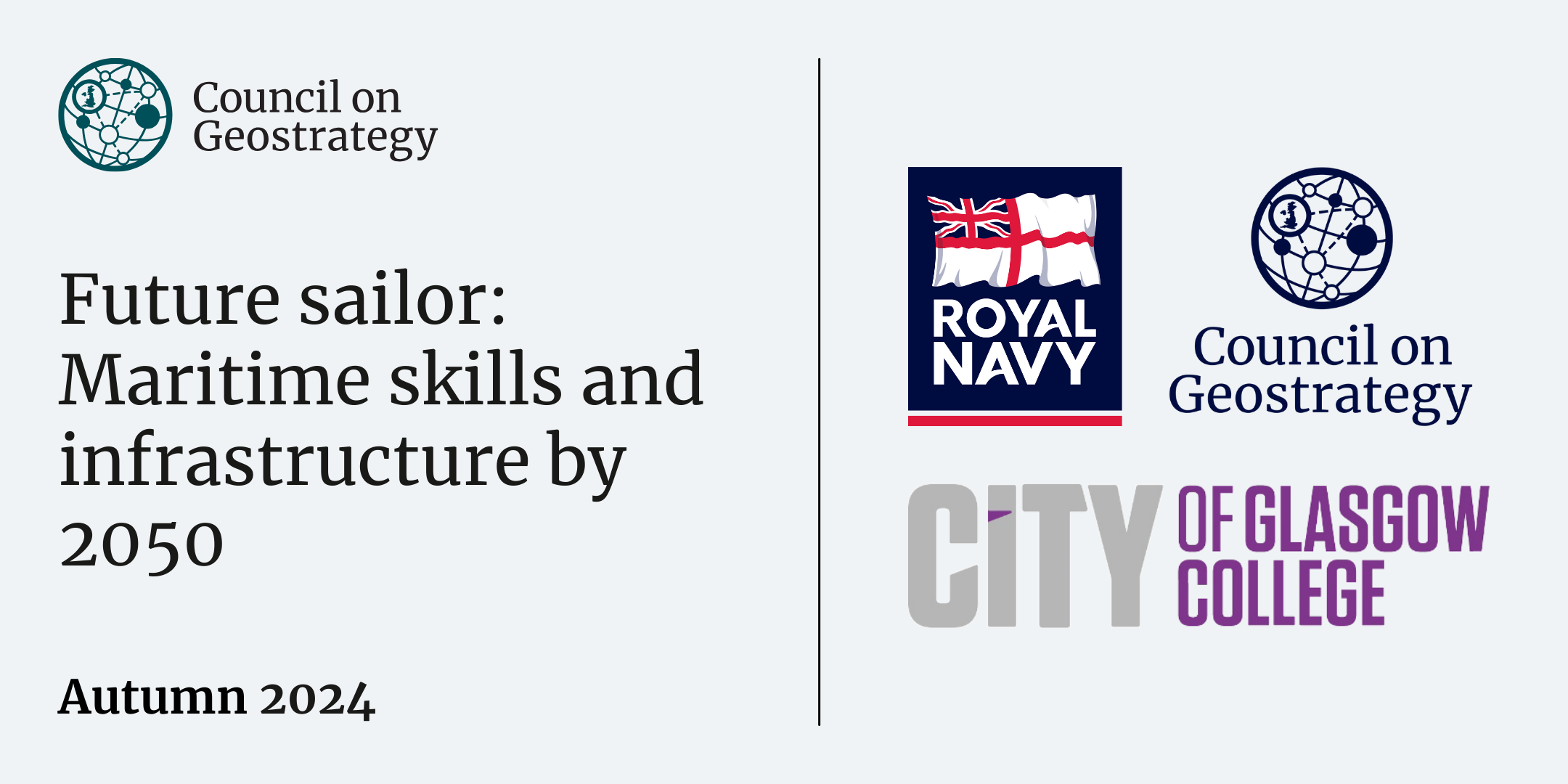 Future sailor: Maritime skills and infrastructure by 2050 - Council on ...