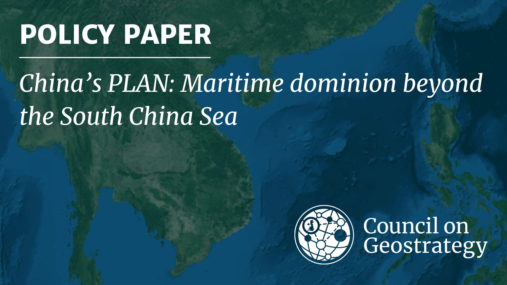 China’s PLAN: Maritime dominion beyond the South China Sea - Council on ...