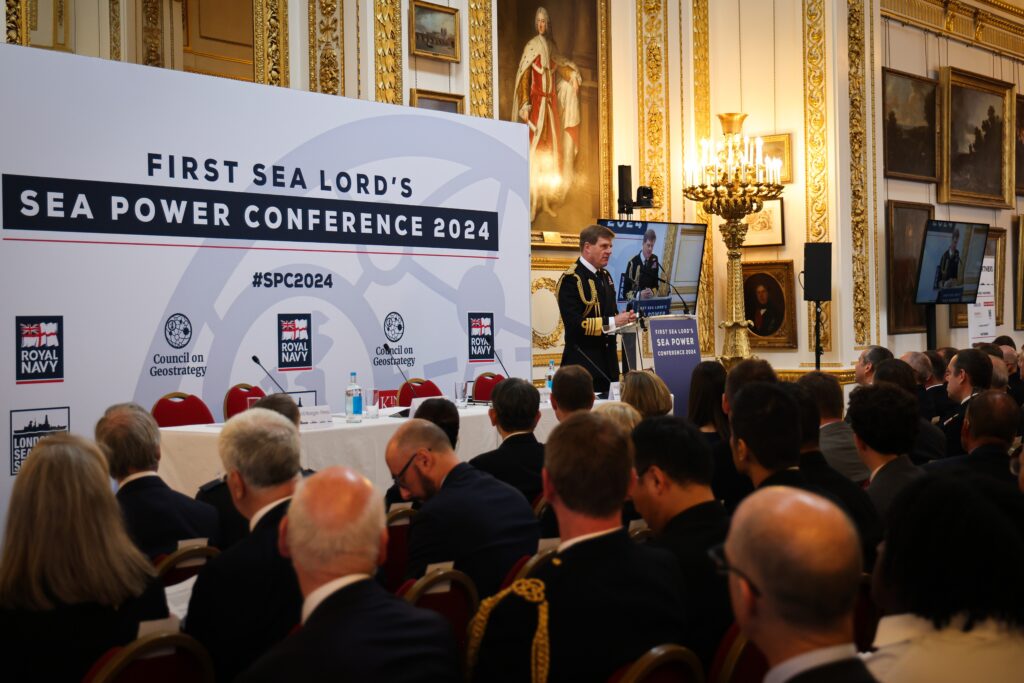 The Council on Geostrategy hosted the First Sea Lord’s Sea Power ...