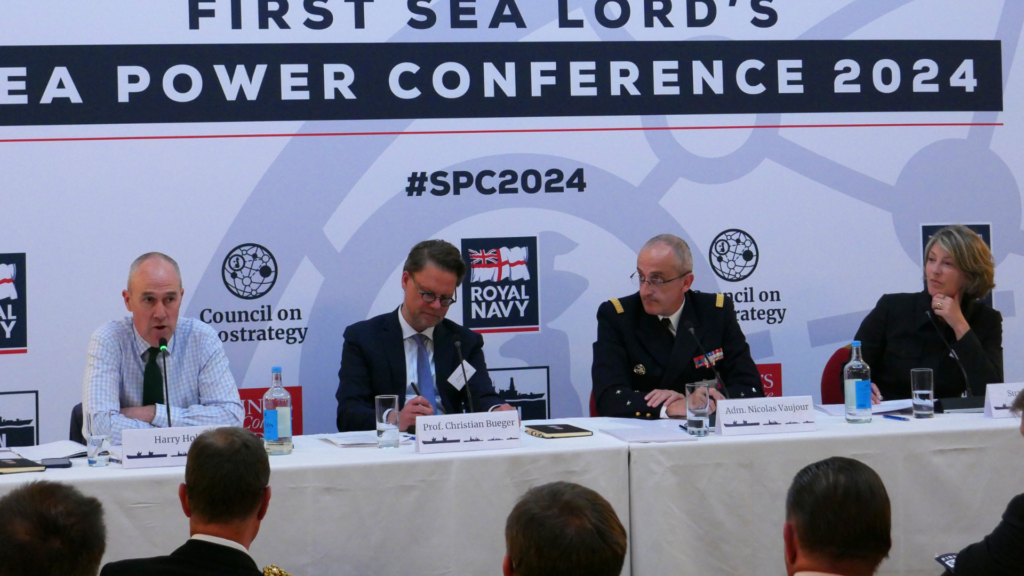 The Council on Geostrategy hosted the First Sea Lord’s Sea Power ...